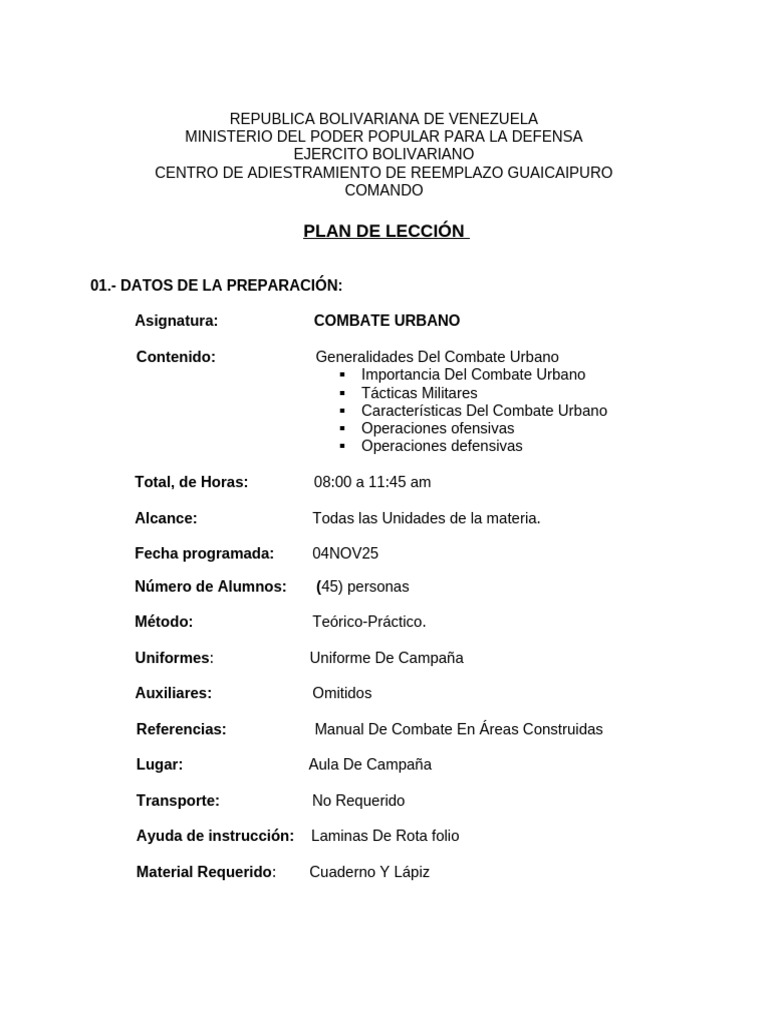 Combate_Urbano[1] | PDF | Guerrilla urbana | Combate