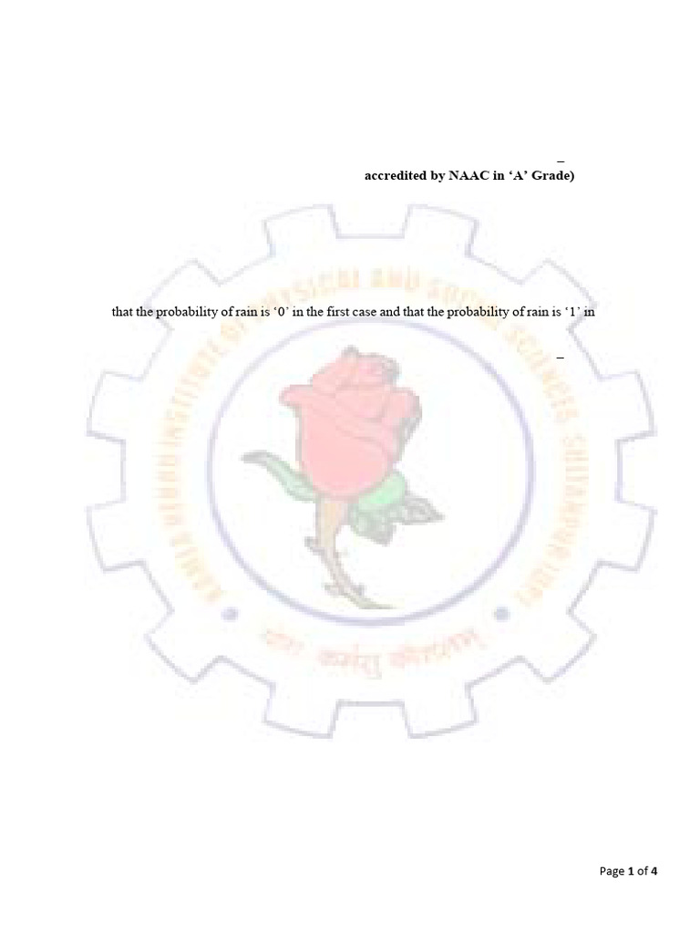 Chapter - 6 Theory of Probability | PDF | Probability | Uncertainty