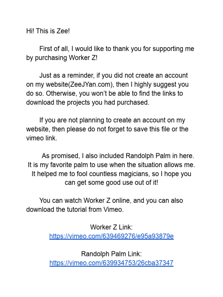 Worker Z by Zee J. Yan | PDF