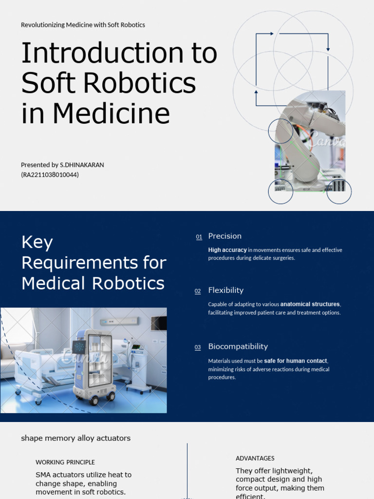 Presentation - Revolutionizing Medicine With Soft Robotics | PDF ...