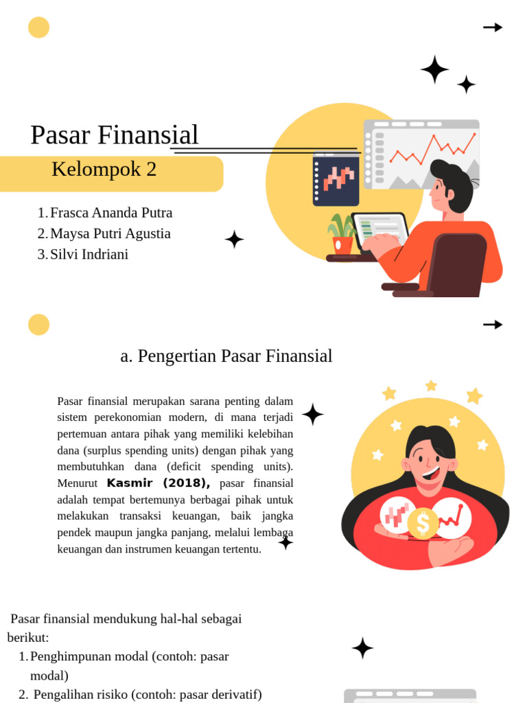 Fungsi dan Jenis Pasar Finansial | PDF