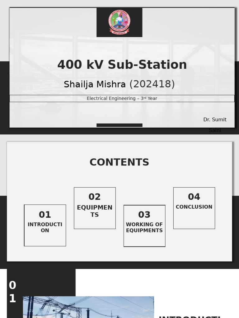 400 kV Substation Layout Overview | PDF | Electric Power Transmission ...