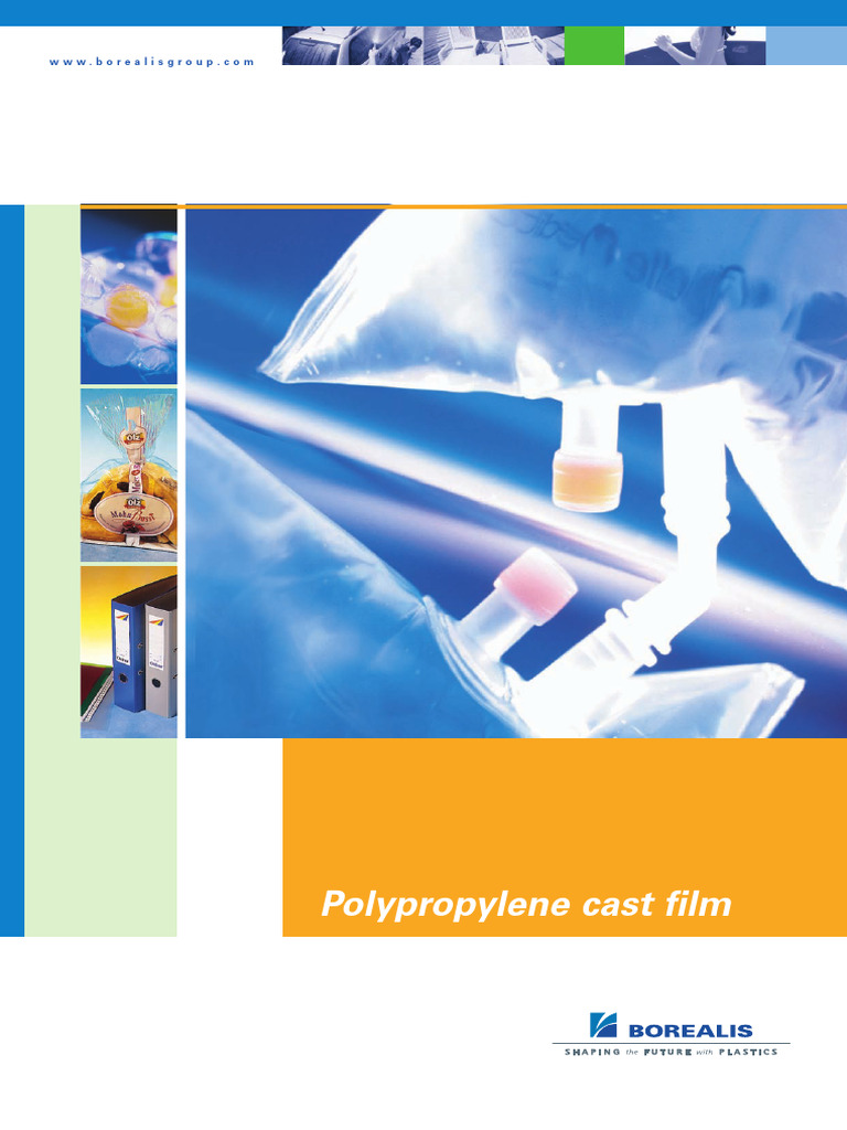 Polypropylene Cast Film Processing Guide | PDF | Polymers | Materials
