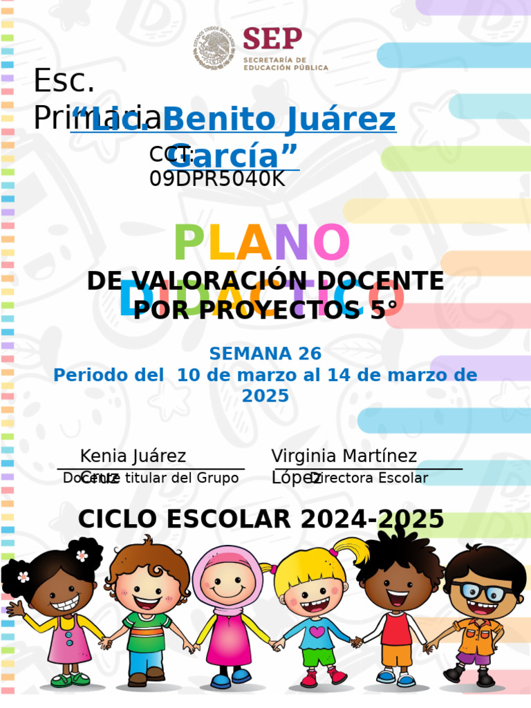 5° SEM26 WORD PLANEACIÓN PROYECTOS DARUKEL 24-25 (1) | PDF ...