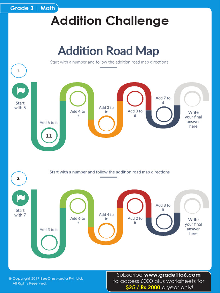 Mental Addition | PDF