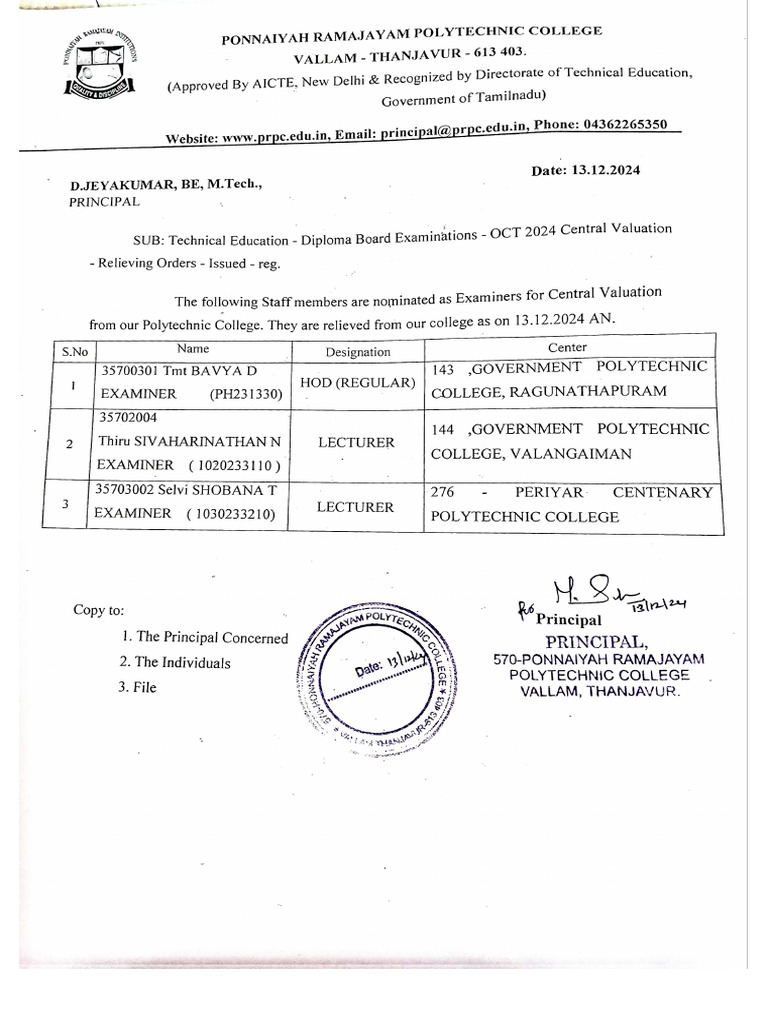 Valuation Relieving Order | PDF