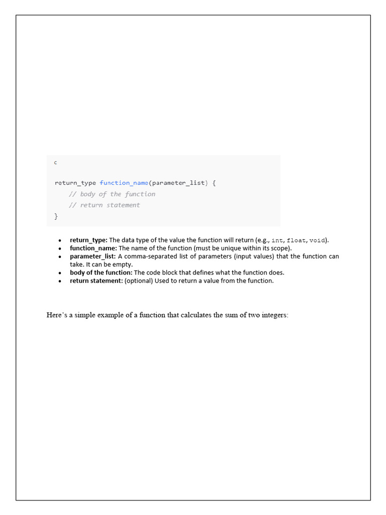 Functions and Recursion | PDF | Recursion | Algorithms And Data Structures
