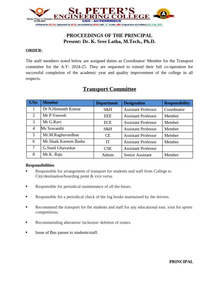 29. Transport Committee | PDF