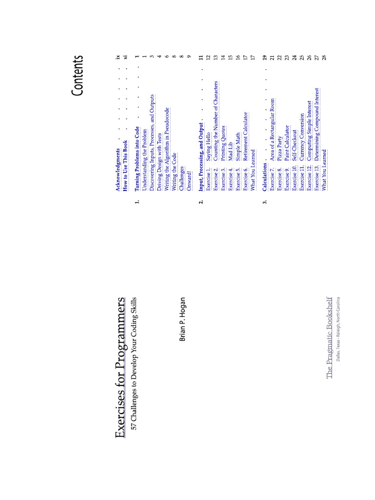 Programming Exercise | PDF