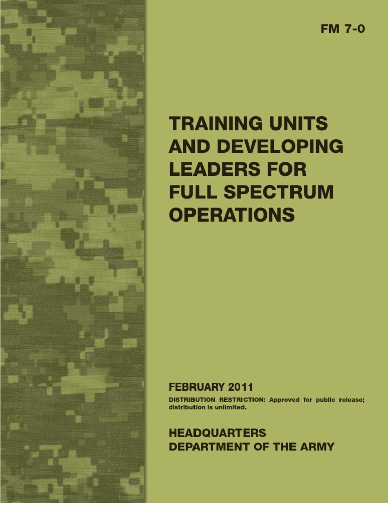 Fm 7 0 Pdf Leadership United States Army