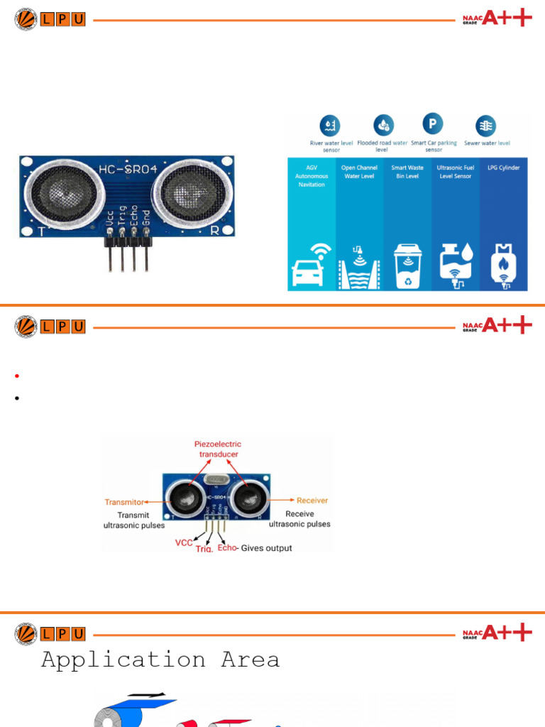 Ultra Sonic and Temp Sensor | PDF | Ultrasound | Thermometer