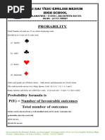 Calculating Card Probabilities | PDF | Collecting | Card Games