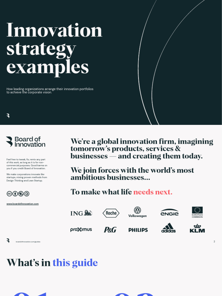 Innovation Strategy Examples | PDF | Startup Company | Small Business ...