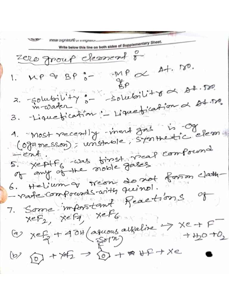 Zero Group Elements | PDF