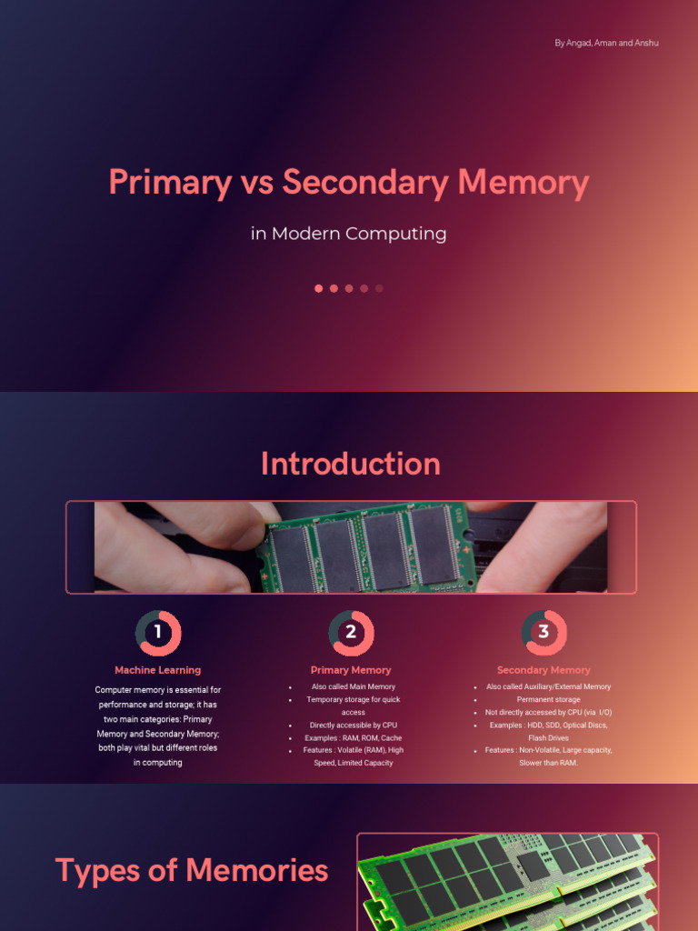 CA ppt | PDF | Computer Data Storage | Random Access Memory