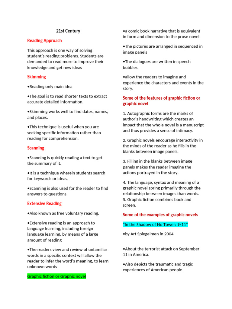 21st Century 2ndReviewerWPS Office | PDF | Plot (Narrative) | Multimedia