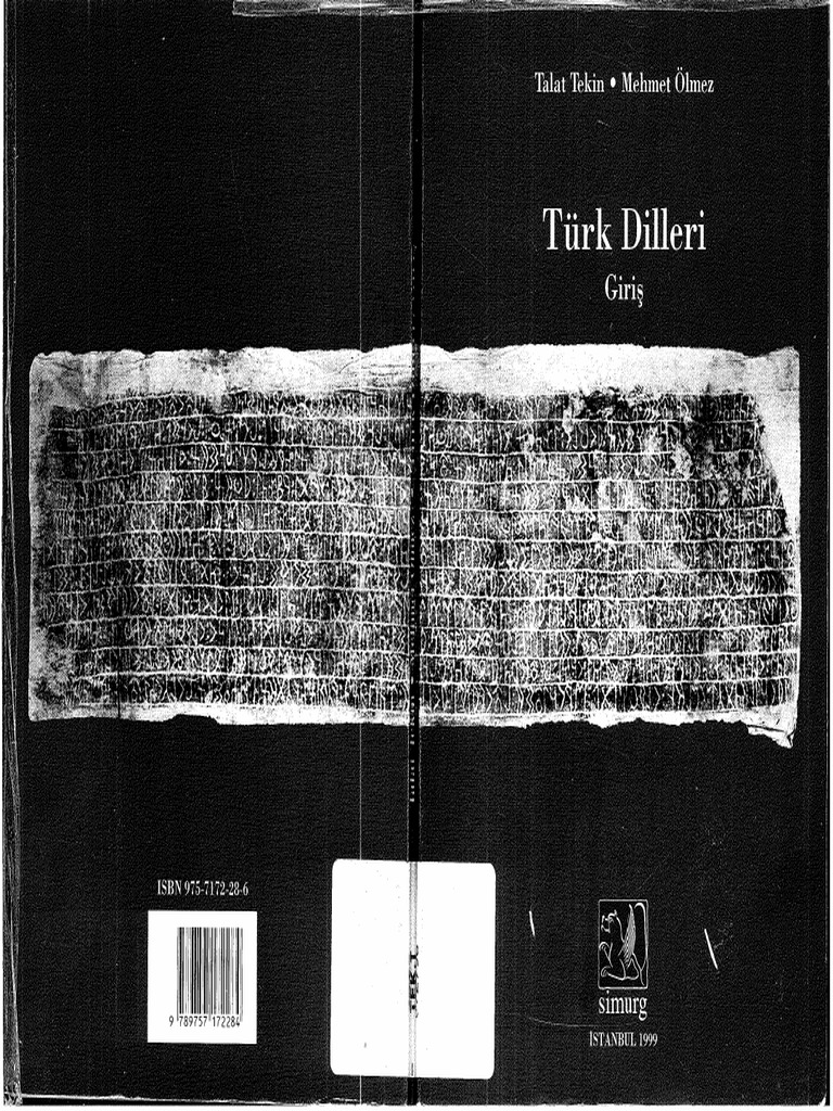0972 Turk Dilleri Talat Tekin Mehmet Olmez 1999 202s | PDF