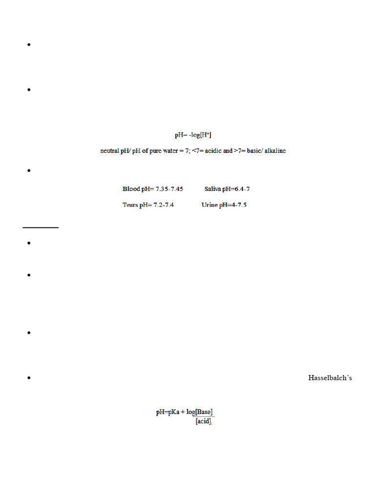 Acid-Base Maintenance in Blood Regulation | PDF | Buffer Solution | Acid