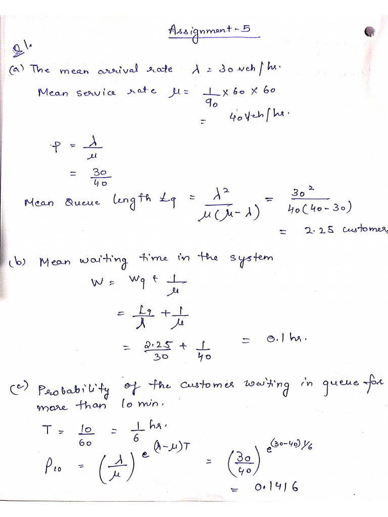 Assignment 5 Solution | PDF