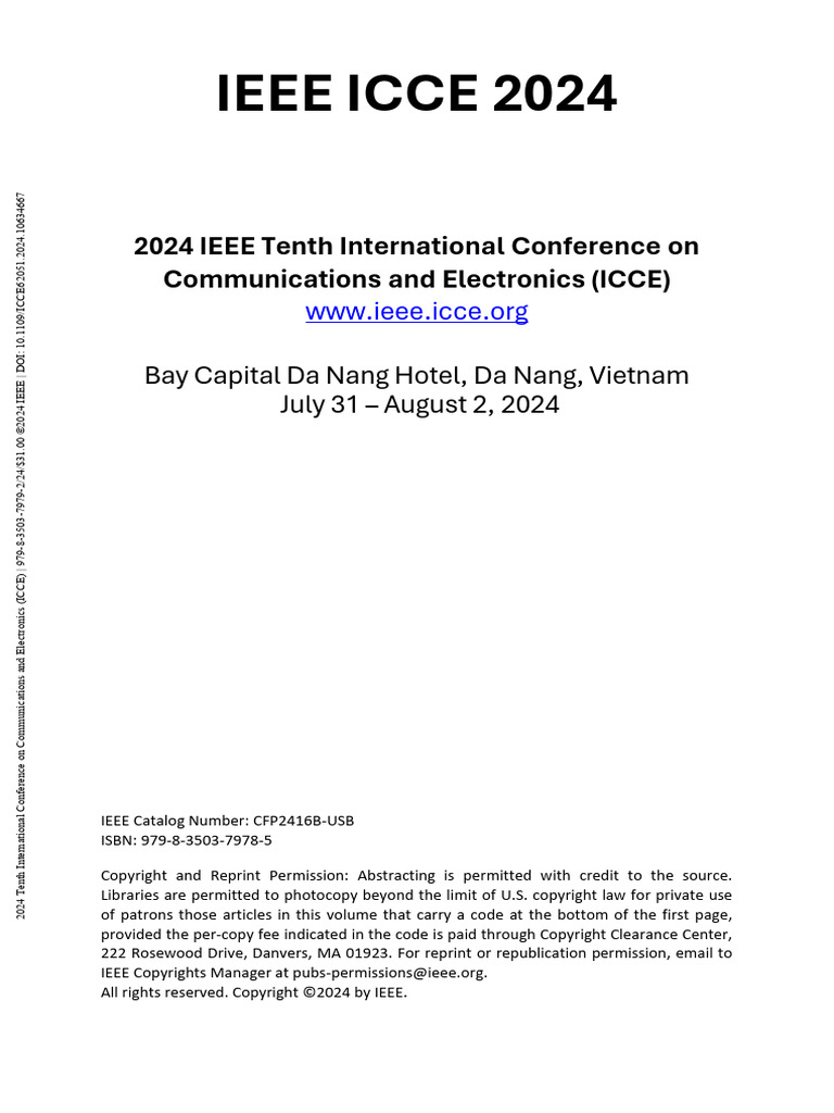 1 ICCE - 2024 - Cover - Page | PDF | Monopoly (Economics) | Freedom Of ...