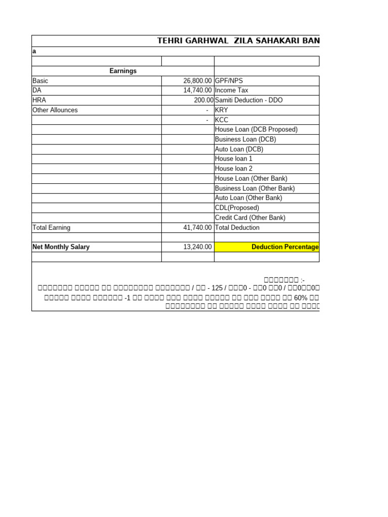 Deduction Formula Anurag Tamta CCL | PDF