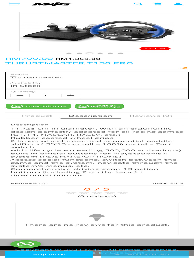 Thrustmaster T150 PRO | PDF