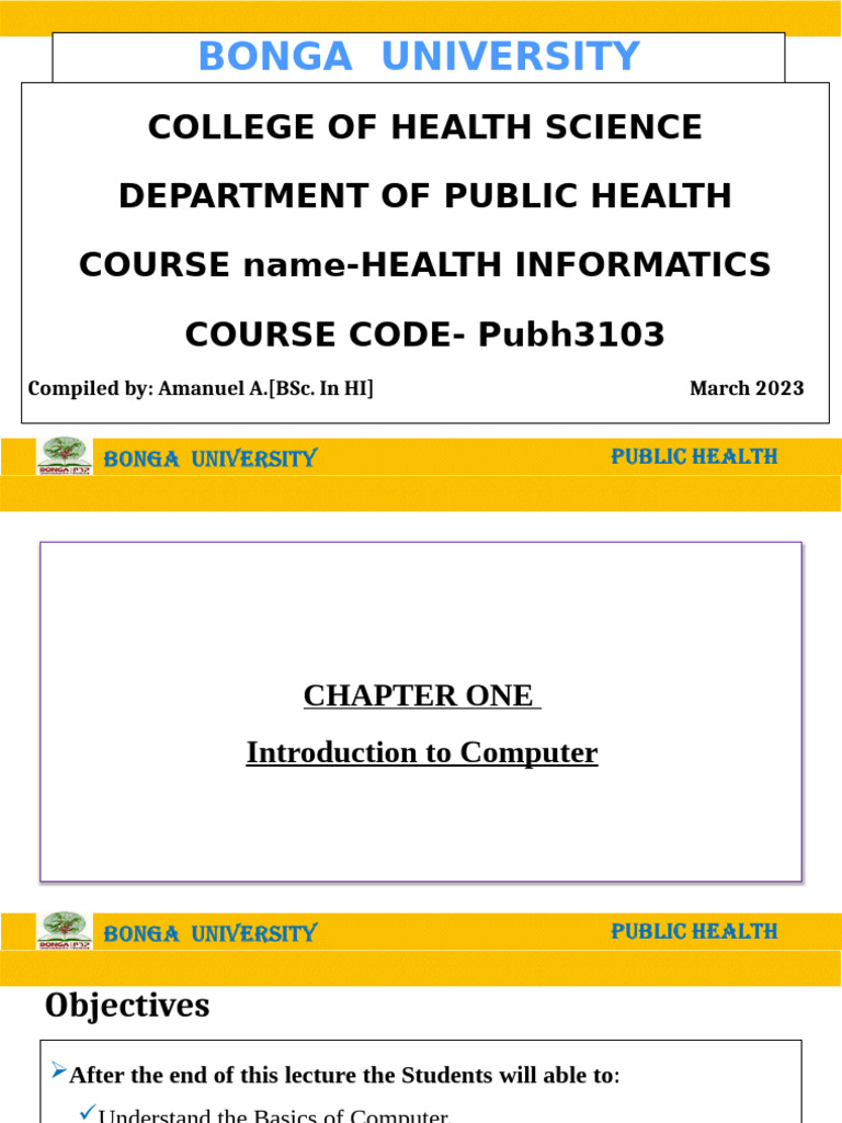 HI Lecture 1 (1) | PDF | Computer Data Storage | Operating System