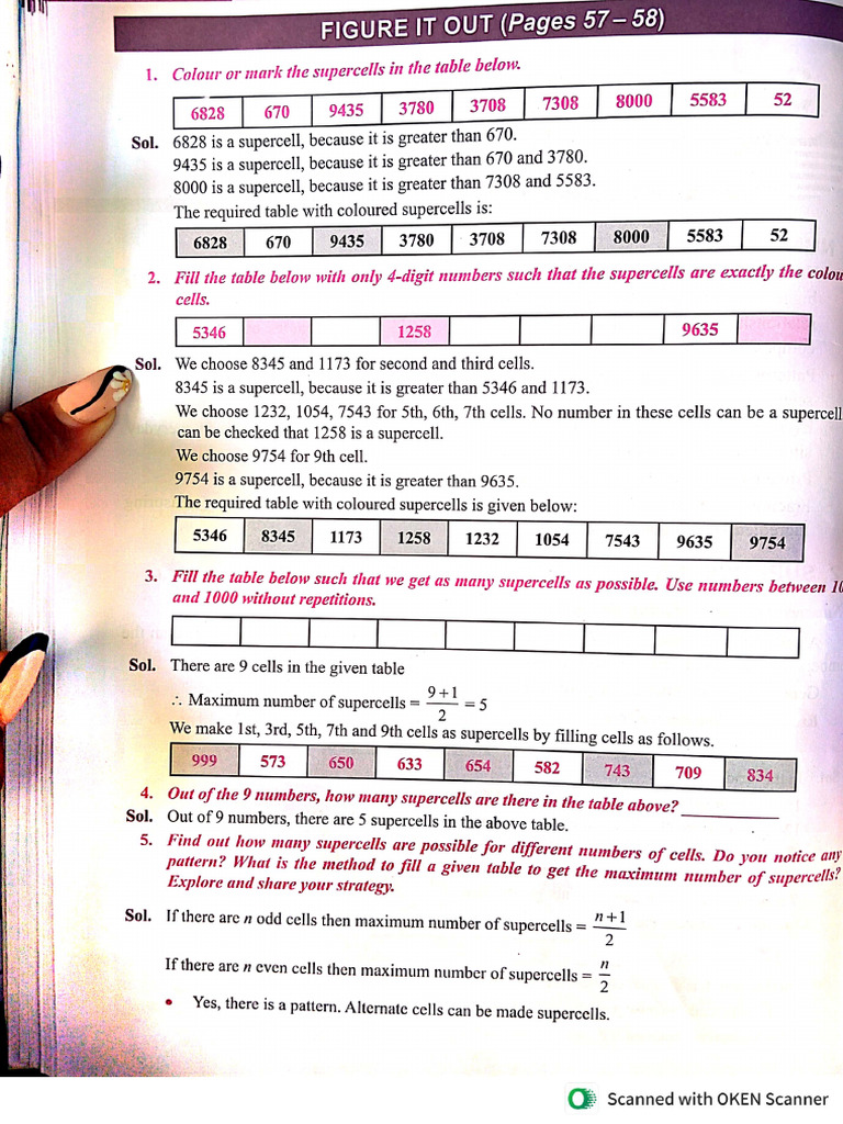 Grade - 6 - Math - CH - 2 - Textual Solution PDF | PDF