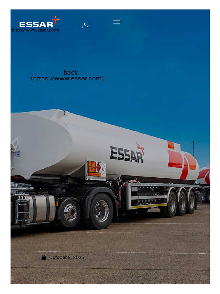 Essar Energy Transition Expands Retail Operations Through Agreement ...