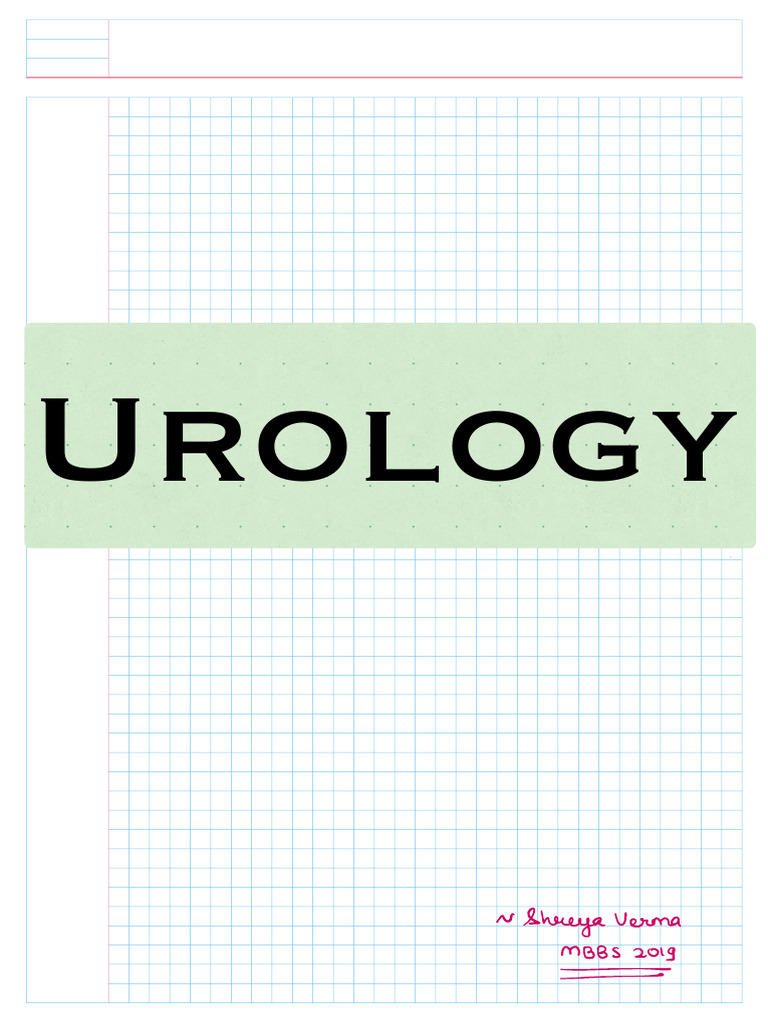 Urology | PDF
