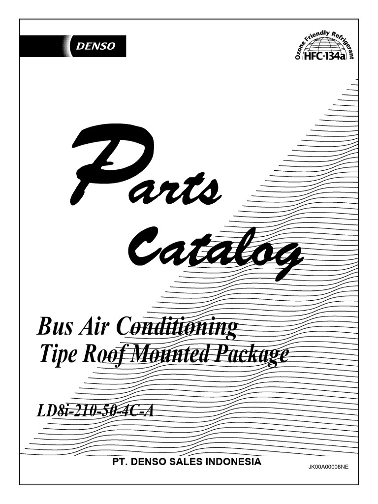Denso Bus Air Conditioning Parts Catalog | PDF | Piston | Air Conditioning