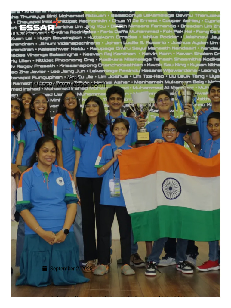 India's Madhav Gopal Kamath Crowned World Youth Scrabble Champion 2025 ...
