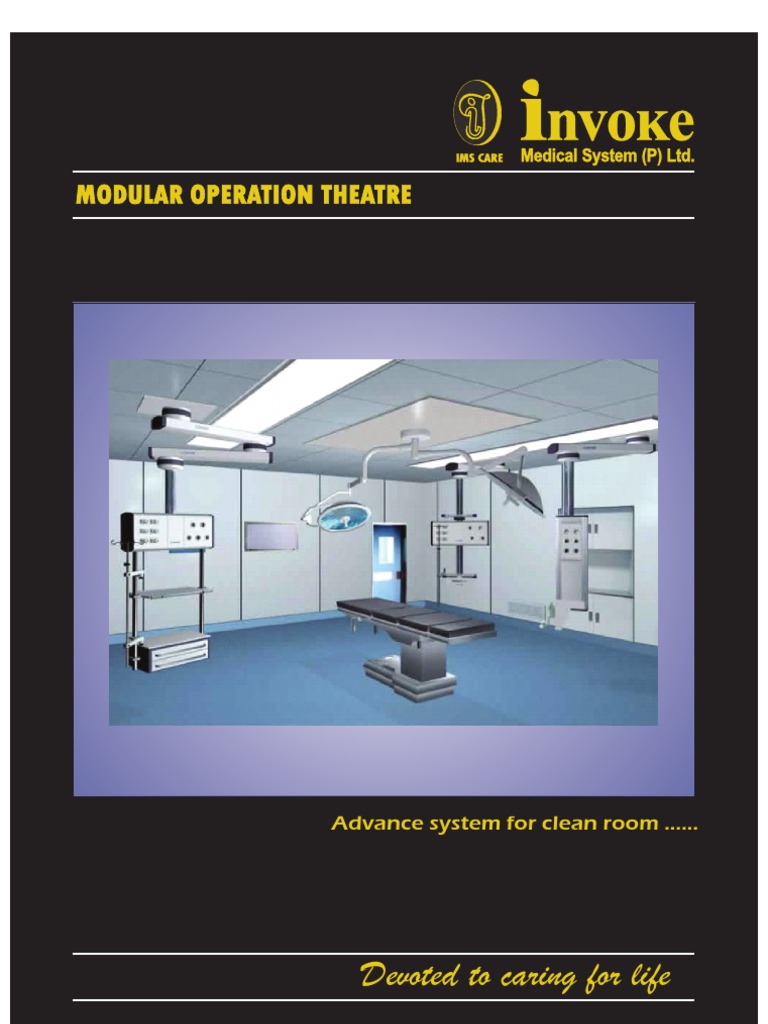 Modular Operating Theatre Features | PDF | Operating Theater | Door