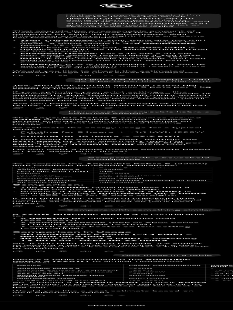 Filament Usage in 3D Print | PDF