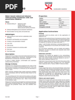 Nitoproof 600 PF Waterproofing Guide | PDF | Concrete | Water