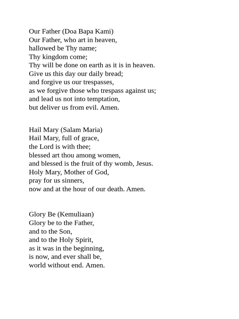 Our Father | PDF