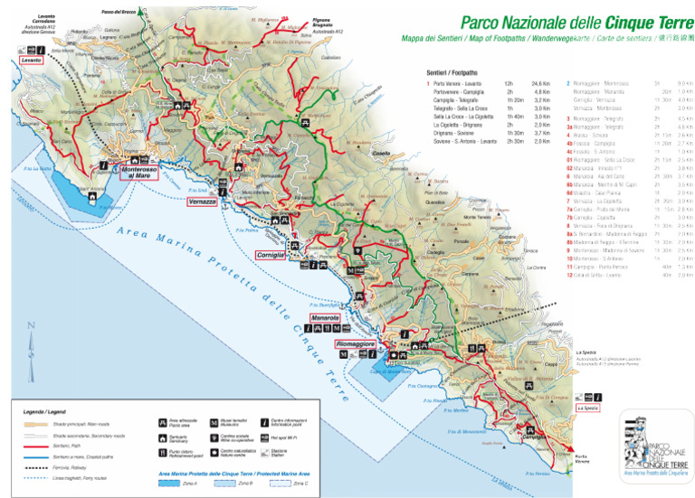 Cartina Sentieri | PDF