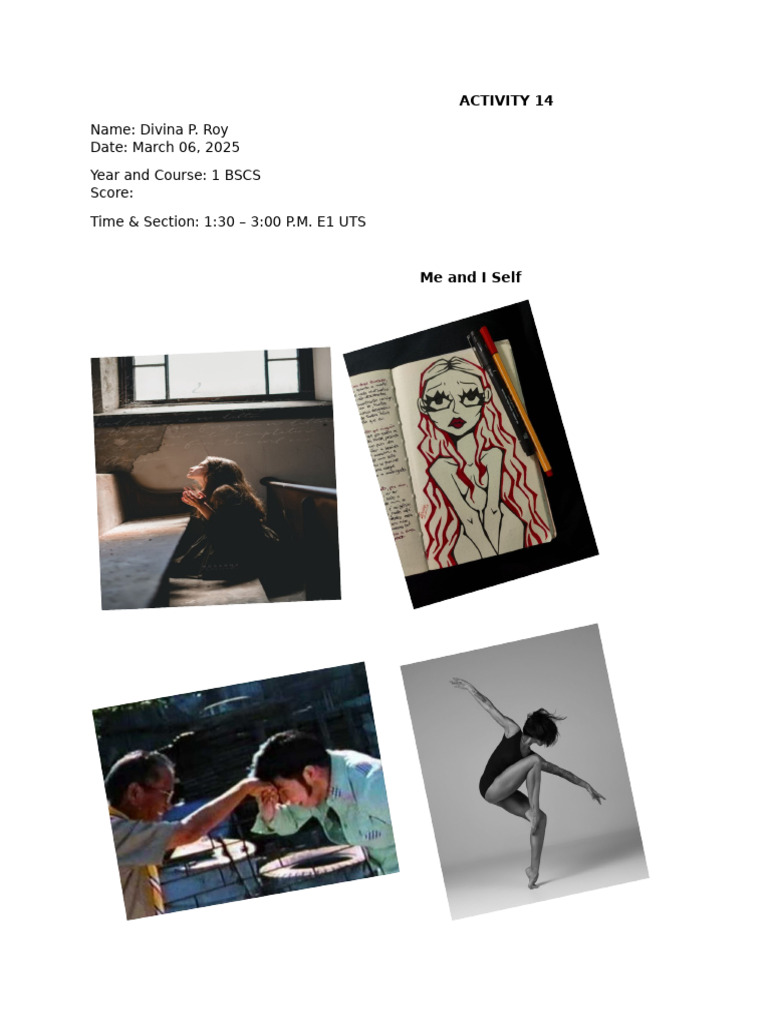Self-Reflection Activities for BSCS Students | PDF