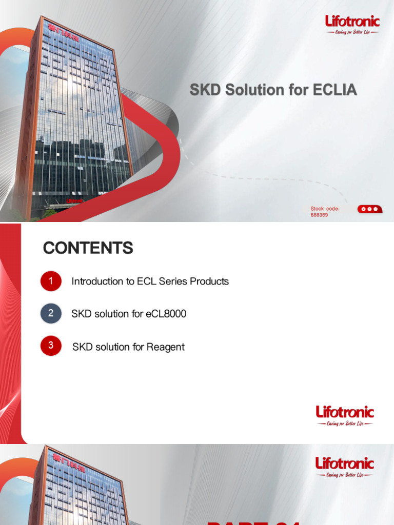 SKD Solution For ECLIA Products | PDF | Immunoassay