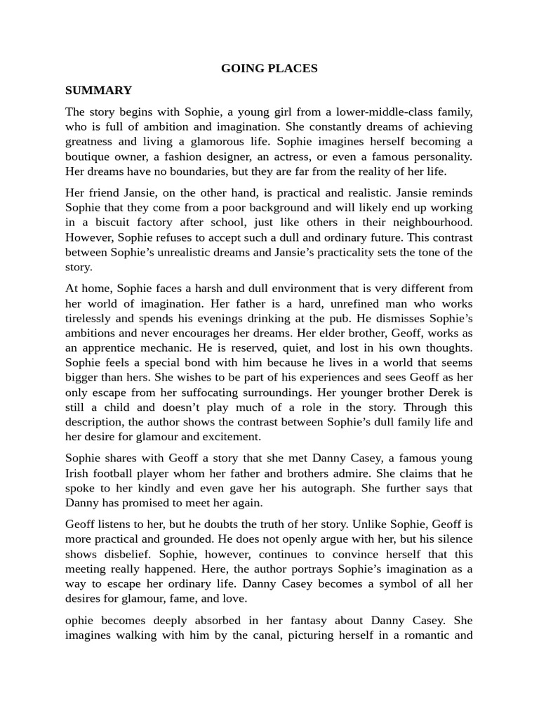 Going Places[1] | PDF