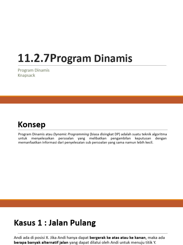 11.2.8. Pemrograman Dinamis | PDF