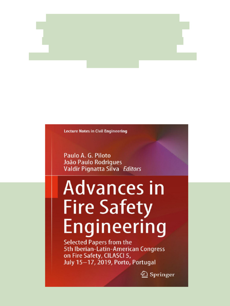 (Ebook) Advances in Fire Safety Engineering: Selected Papers from the ...