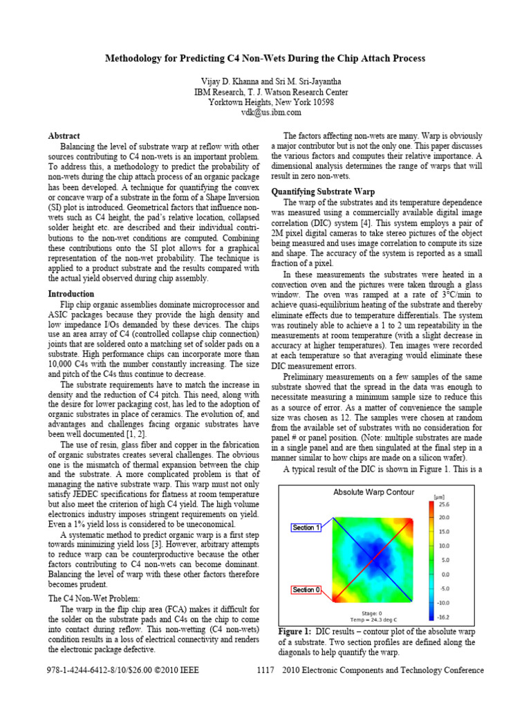Methodology For Predicting C4 Nonwet During The CA Process | PDF ...