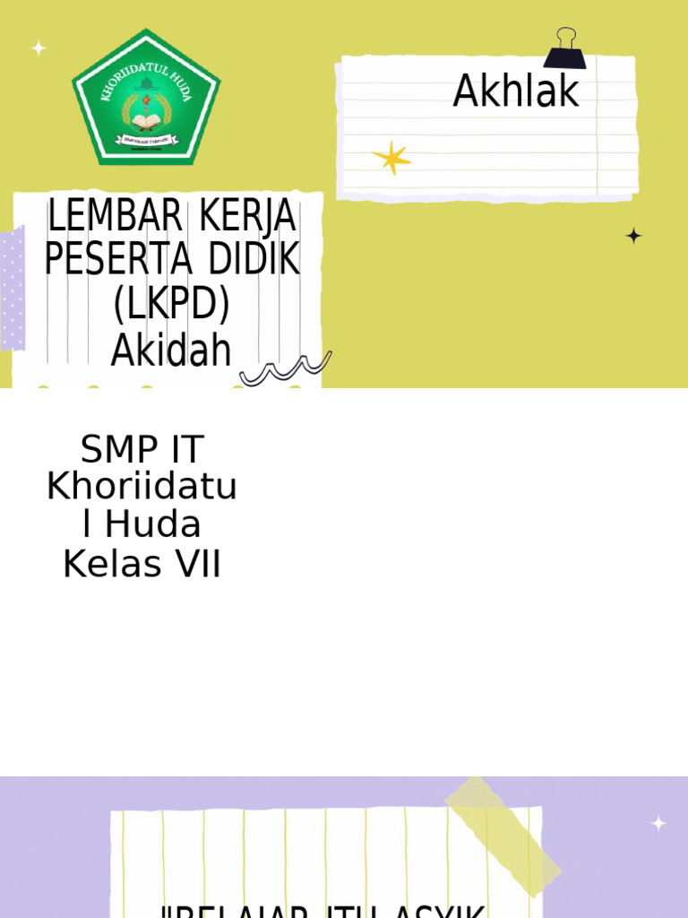 Rpp Iman,Islam & Ihsan | PDF