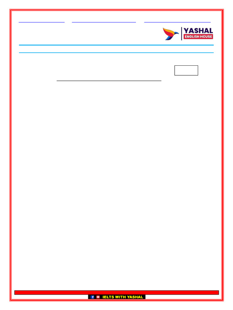 Ielts Reading Test GT (2025-05) | PDF | Vanilla