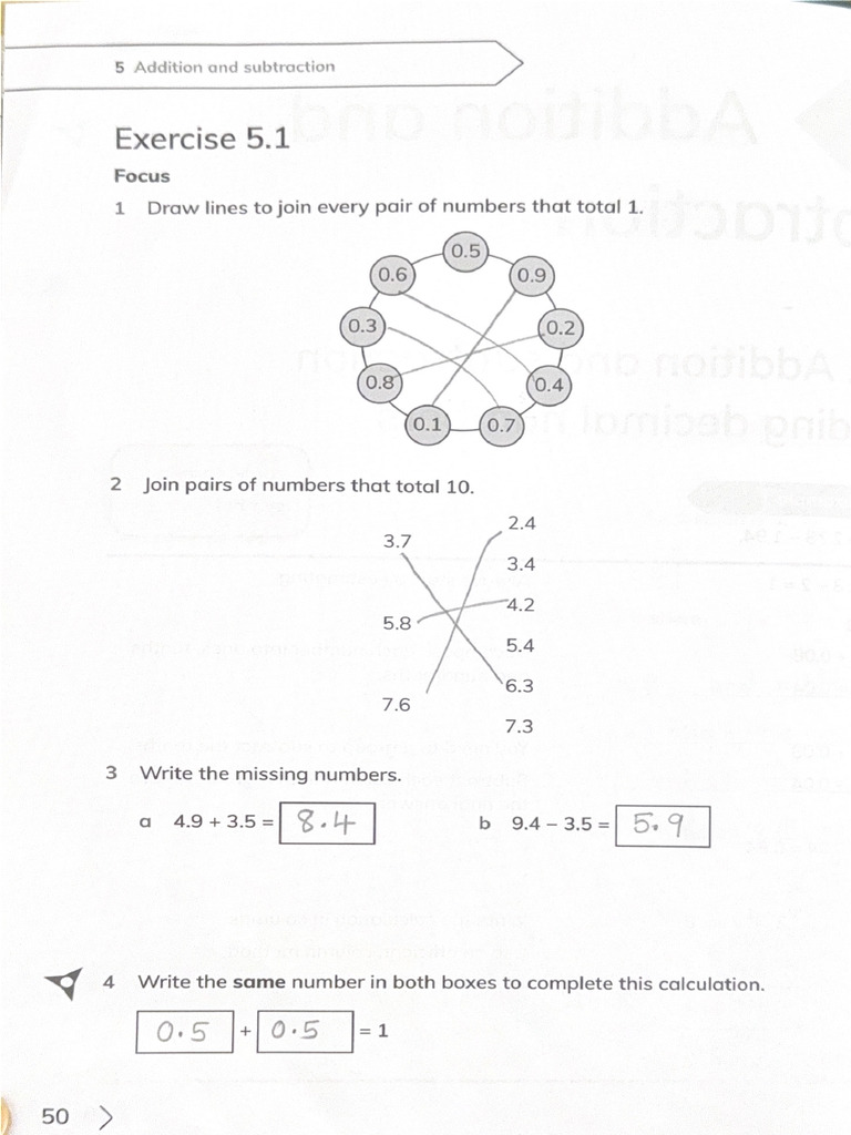 G5 Unit5.1 Math WB | PDF