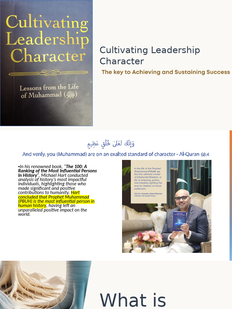 L1 Cultivating Leadership Character | PDF | Leadership | Virtue