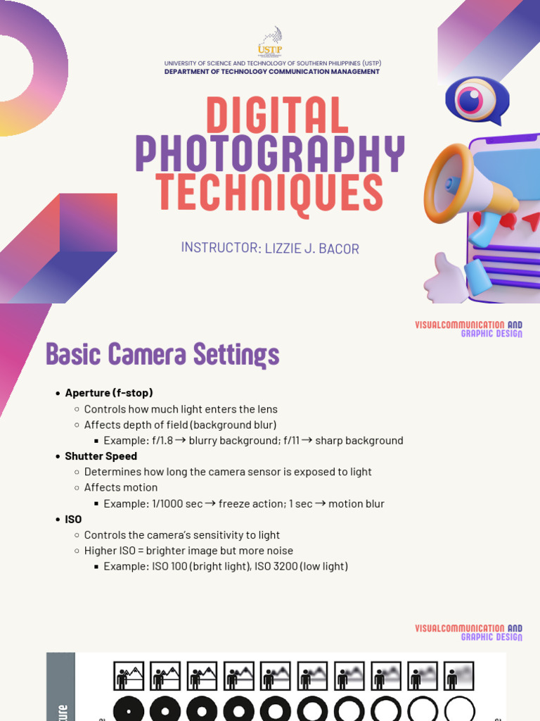 Essential Digital Photography Techniques | PDF | Composition (Visual ...