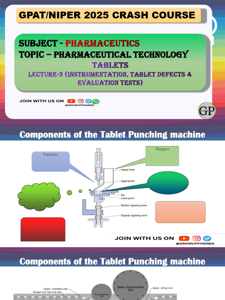 Tablet lec 3 | PDF | Tablet (Pharmacy) | Industrial Processes