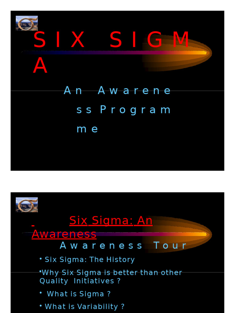 1 | PDF | Six Sigma